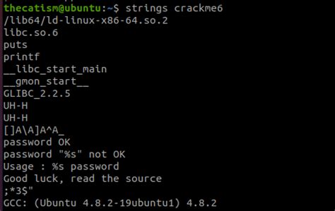 TryHackMe Reversing ELF TheCatism
