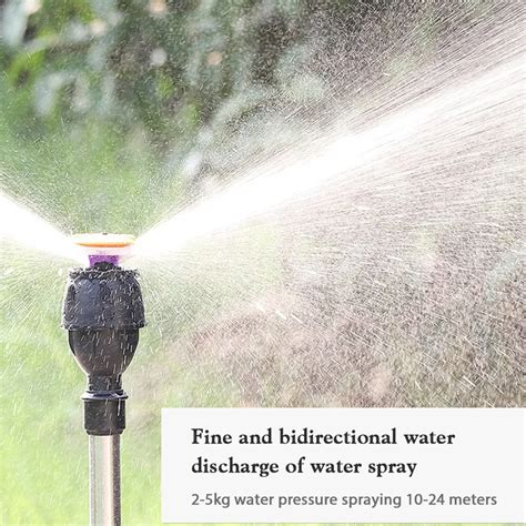 1 X 자동 회전 삼각대 스프링클러