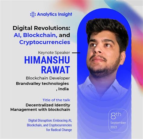 Analytics Insight® On Linkedin Keynotespeaker Ai Blockchain Cryptocurrencies