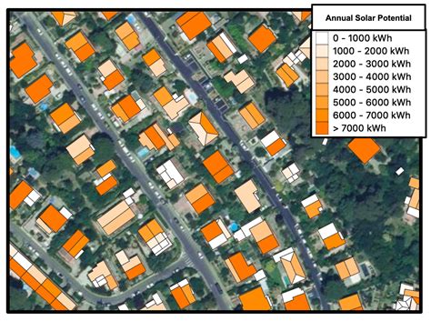 Predicting The Solar Potential Of Rooftops Using Image Segmentation And