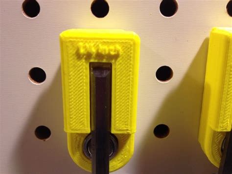 Magnetic Pegboard Chisel Holders By Ldabkey Thingiverse Chisels