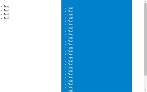 Html Restrict Column To Have The Height Of Another Column Stack Overflow