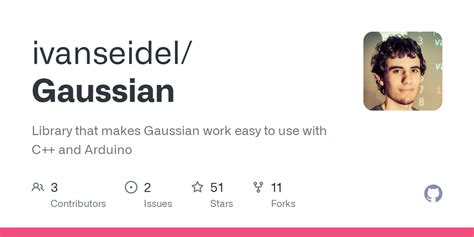 Github Ivanseidelgaussian Library That Makes Gaussian Work Easy To