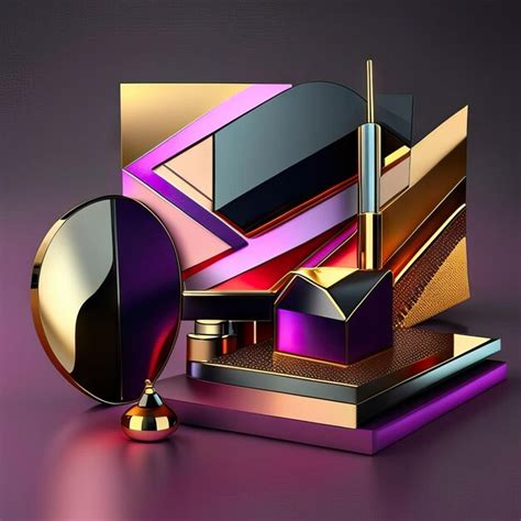 Premium Ai Image Makeup Case Illustration