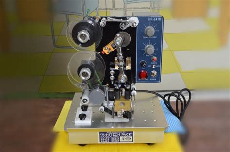 Hitech Pack Ribbon Coding Machine Capacity 0 100 Hp241 At Rs 15350