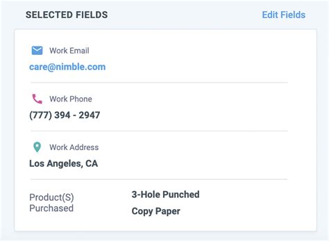 nimble introduces multi value custom fields for precise data management
