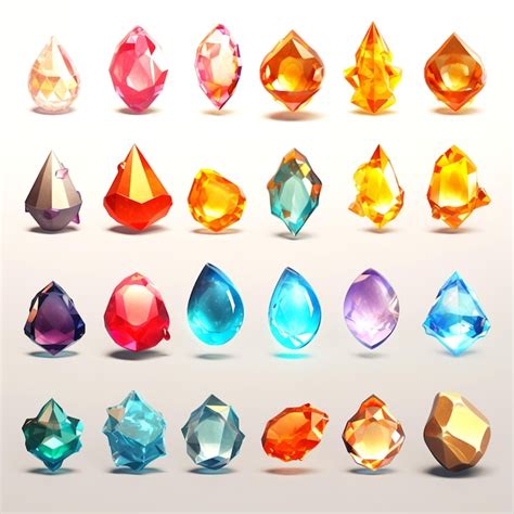 Premium Ai Image Design Of Gems