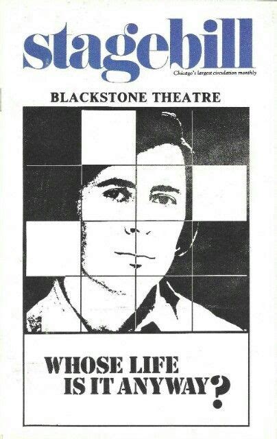 Theatre Programme For The Premiere Chicago Production Of The Brian