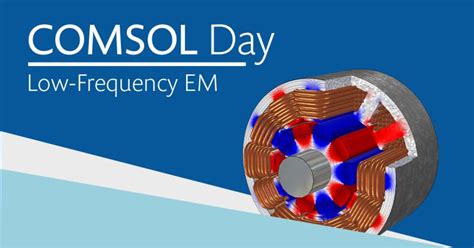 On June 29 Join Us For Comsol Day Low Frequency Electromagnetics At This Free Online Event