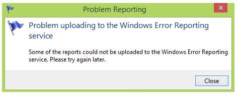 Brief For Problem Uploading To The Windows Error Reporting Service In Steps Techyv Com