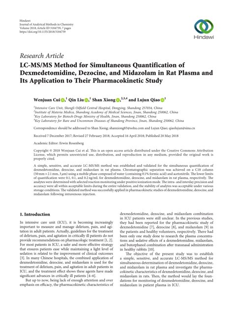 pdf lc ms ms method for simultaneous quantification of