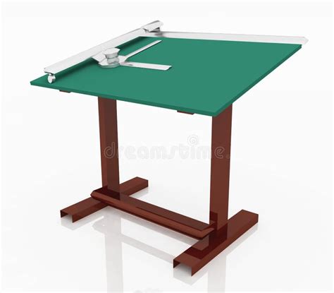 Drafting Table 3d Stock Illustrations 255 Drafting Table 3d Stock