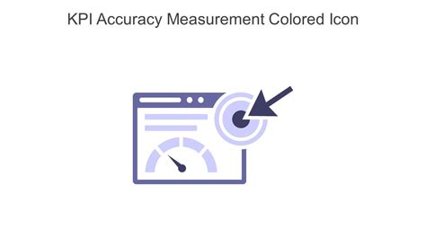 Kpi Accuracy Measurement Colored Icon In Powerpoint Pptx Png And