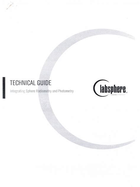 Manual Labsphere Pdf