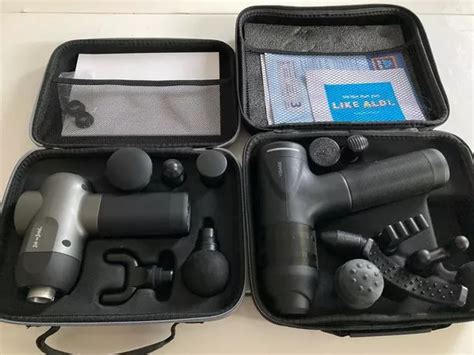 I Compared A Top Rated Amazon Massage Gun With A £40 One From Aldi