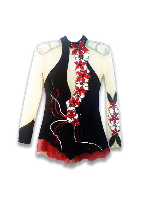 Трико за художествена гимнастика Синьо с дантела Трика за художествена гимнастика