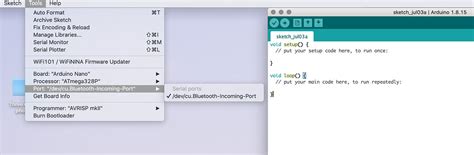 Using Imac Problem With Port Selection When Trying To Uploading Sketch