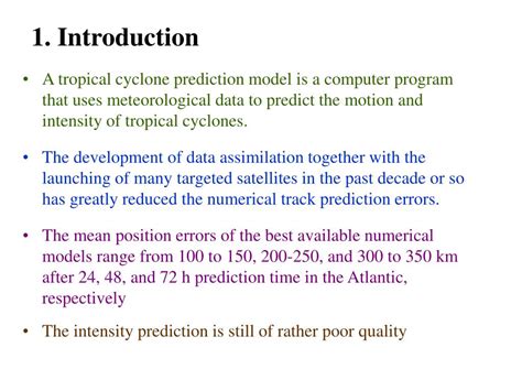 Ppt Operational Numerical Forecasting On Tropical Cyclones Powerpoint Presentation Id 831800