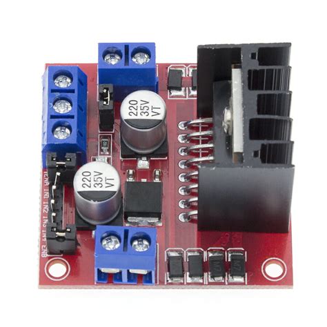 【楽天市場】l298nハイパワードライバーボードモジュール、ステッピングモーター、スマートカーロボット、ブレッドボード、ペッティマ、ハイパワー