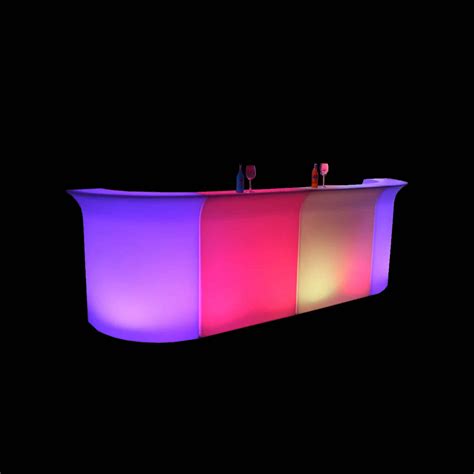 LED Bar Information Counter Straight And Corner Sun Tent