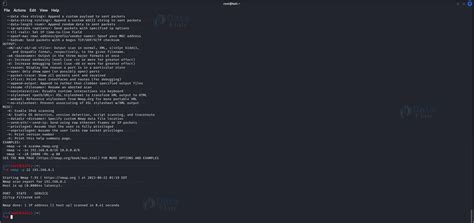 network scanning with nmap and kali linux dataflair