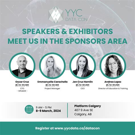 Bow River Solutions Inc On Linkedin Yycdatacon