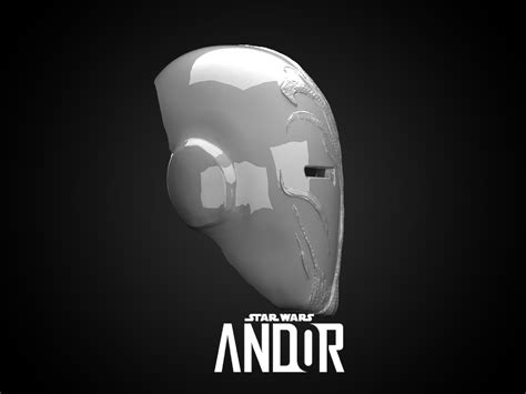 Stl File Jedi Temple Guard Mask Helmet Andor Rebels・3d Printable