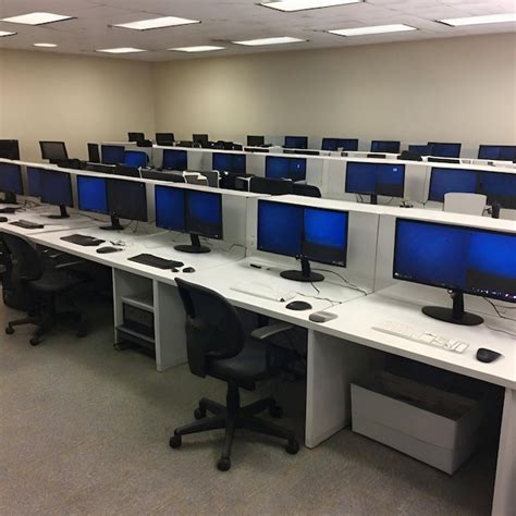 Premium Photo Computer Lab