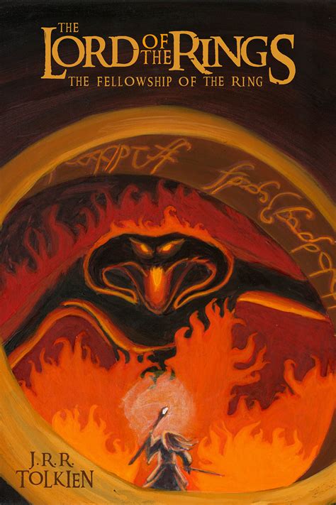The Lord Of The Rings Book Cover Project Behance