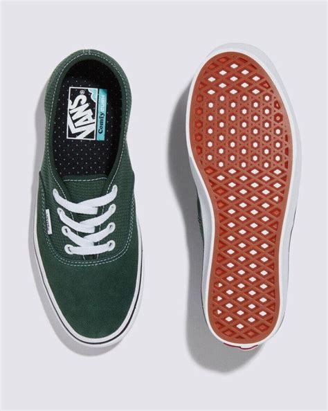 Shop Vans Comfycush Authentic In Green
