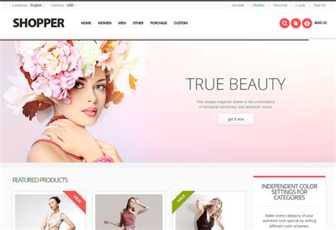 50 Best Responsive Magento Templates