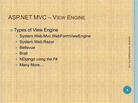 Introduction To Mvc Architecture Ppt