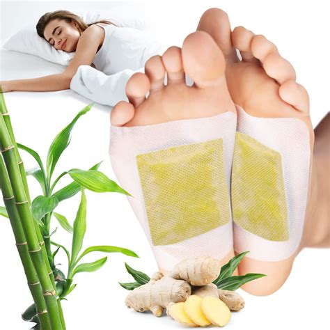 Foot Patches Premium Deep Cleansing Foot Pads Bamboo Foot Patches
