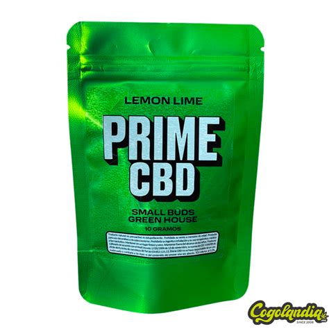 Small Buds Green House Lemon Lime De Prime Cbd