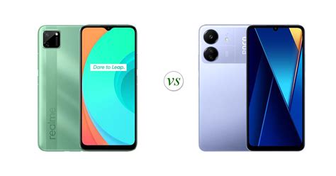 Realme C11 Vs Poco C65 Side By Side Specs Comparison