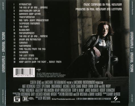 Underworld Evolution Soundtrack