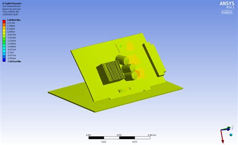 PROJETOS MECÂNICOS ANSYS DYNAMIC EXPLICIT PCB DROP TEST