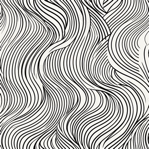 Premium Photo Seamless Pattern With Abstract Line Art Simple