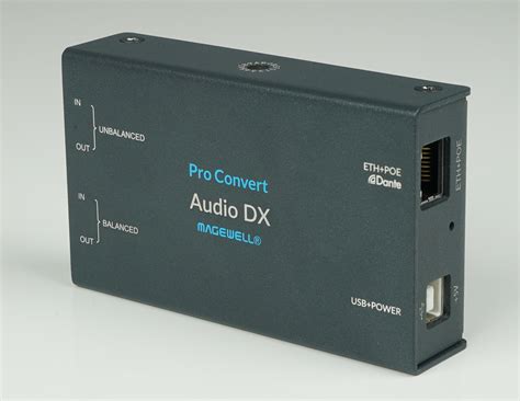 Magewell To Showcase New Pro Convert Audio Dx At Nab Show Tv Tech