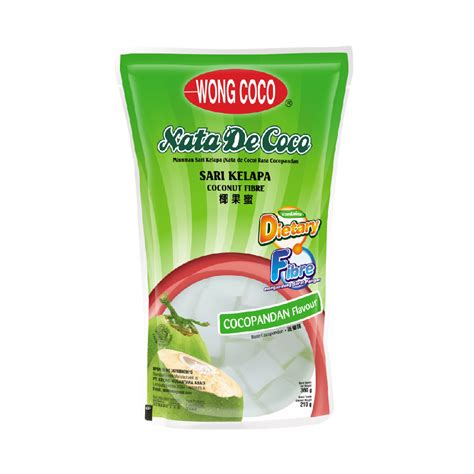 Wong Coco Nata De Coco Cubes 360gr