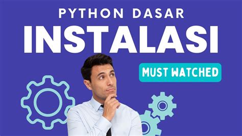 Instalasi Python Windows Youtube