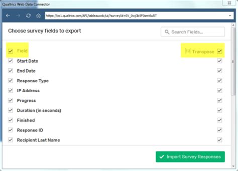 Visualizing Survey Data With Qualtrics Web Data Connector Data Revelations