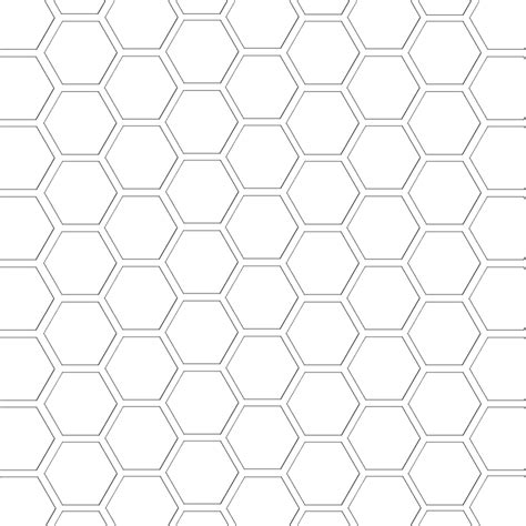 Hexagon Template Printable