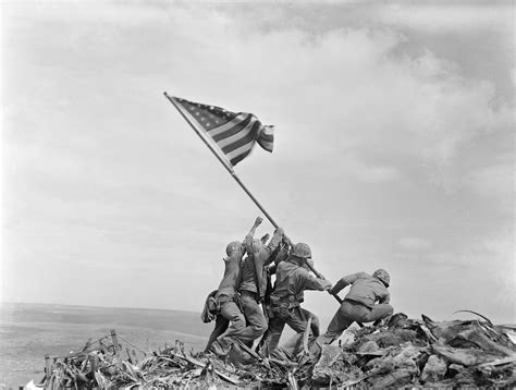 This Day In History Feb 23 1945 Marines Raise American Flag At Iwo Jima