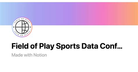 Pydatamcr On Linkedin Field Of Play Uk Sports Data Analytics Conference