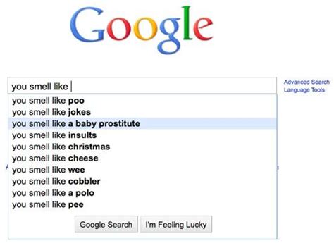 The Greatest Google Autocomplete Fails