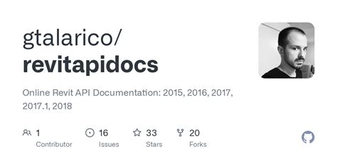 Github Gtalarico Revitapidocs Online Revit Api Documentation