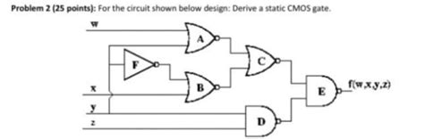 Solved Problem 2 25 Points For The Circuit Shown Below