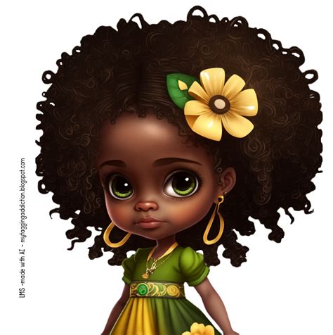 Photo Chibi Big Yellow Flower Chibi And Kawaii Girls Album