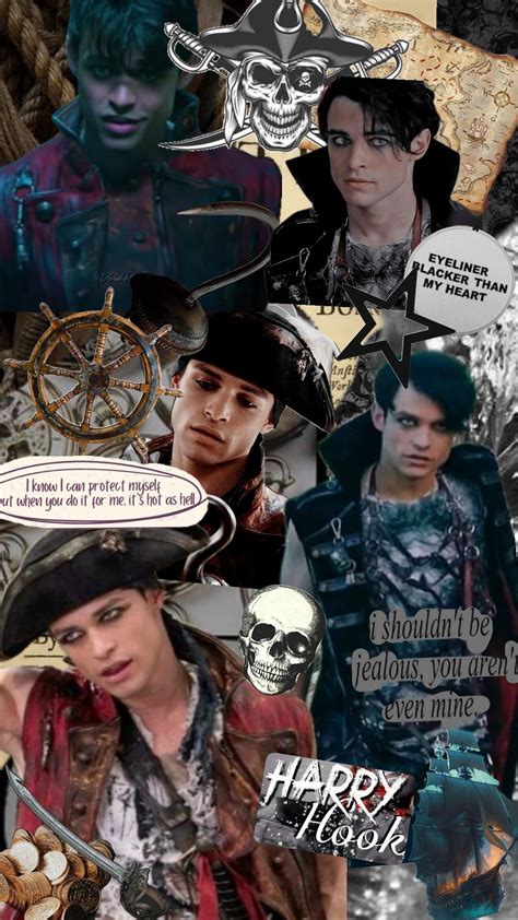 Harry Hook Wallpaper Harry Hook Guy Liner Disney Descendants Movie
